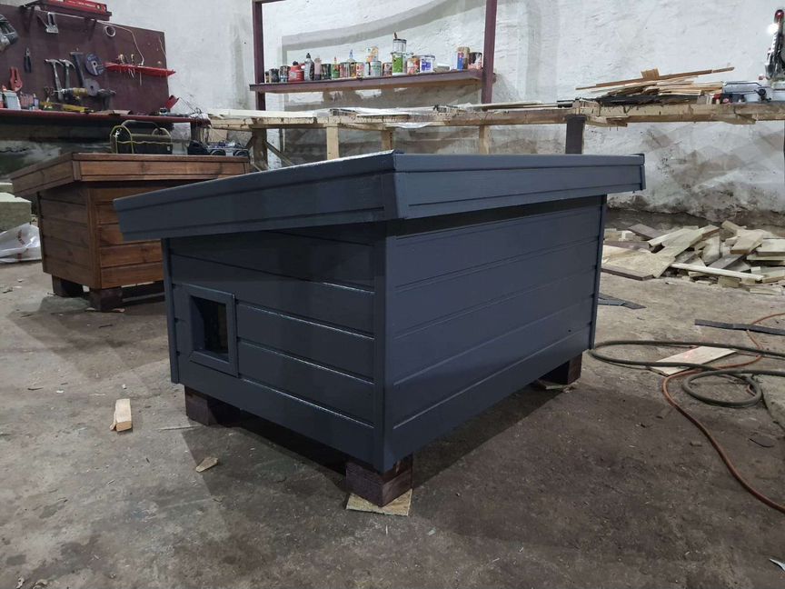 Будка для кошек с 2 комнатами