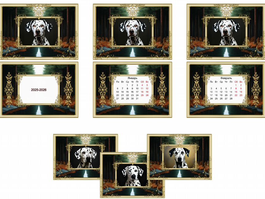 Календарь Далмантин