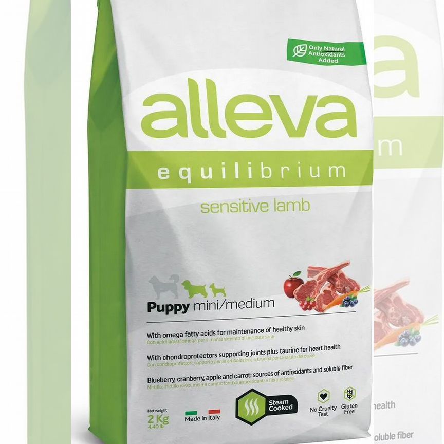 Корм для щенков Alleva Puppy Mini 2 кг