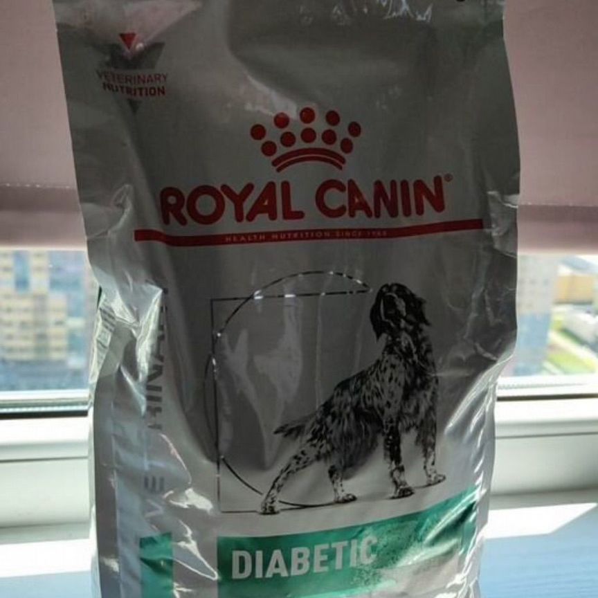 Корм для собак royal canin диабетик