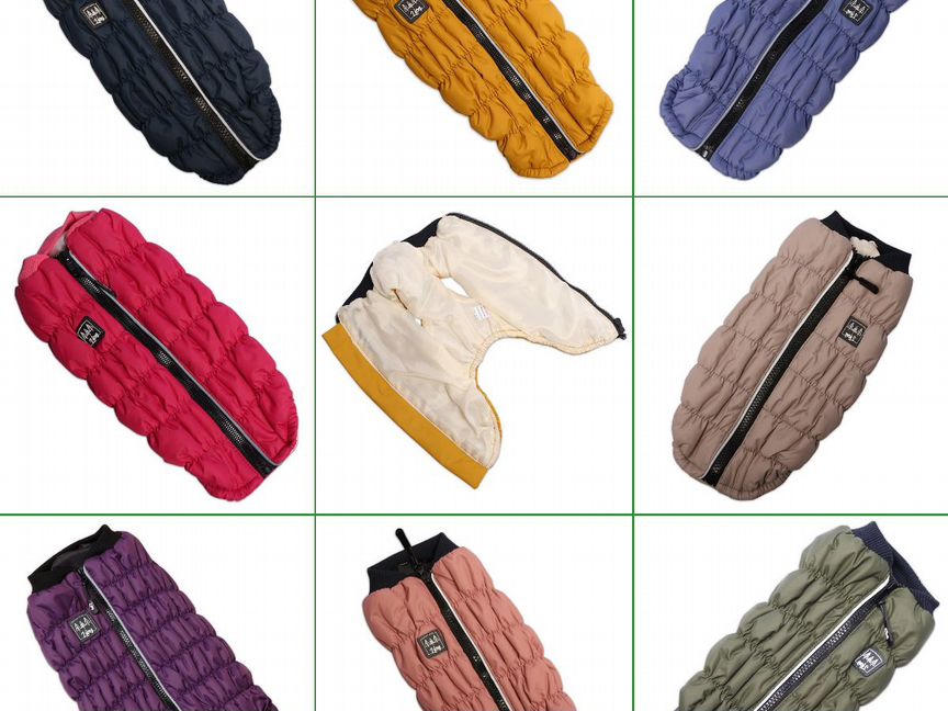 Жилетки для животных разных цветов и размеров