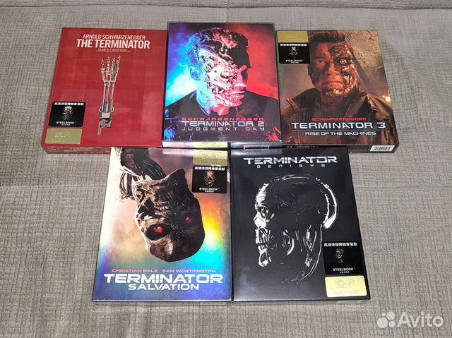 Terminator Blu-ray Collection купить в Москве | Электроника | Авито