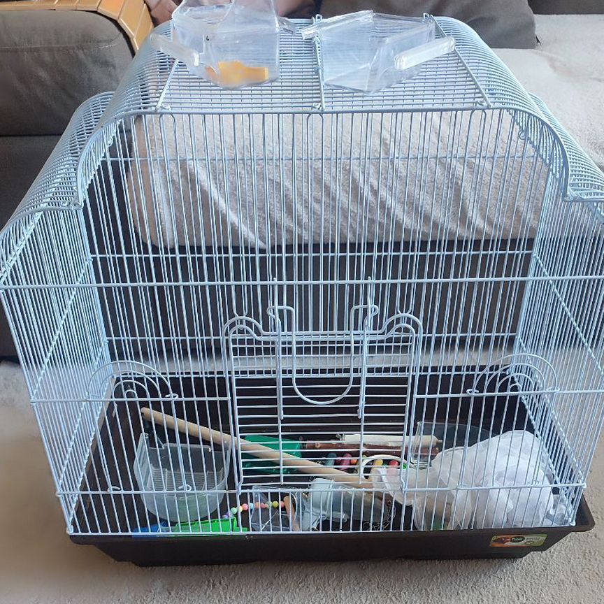 Большая клетка для птиц