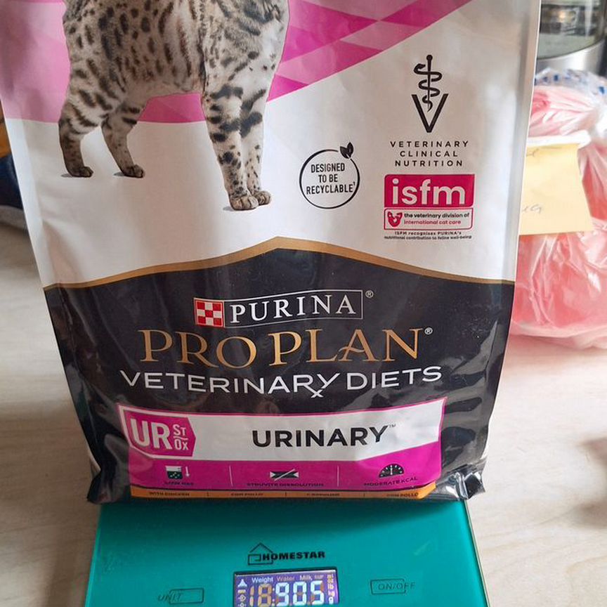 Корм для кошек pro Plan urinary
