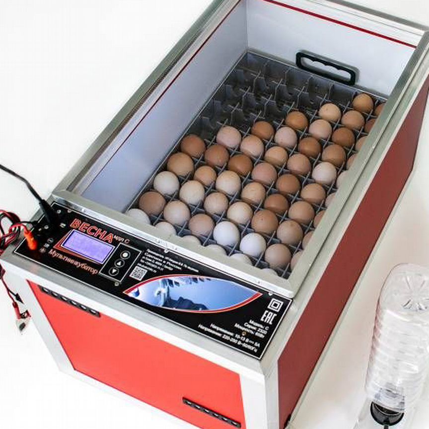 Инкубатор микроконтроллерный Весна 77.Мод. 2023 г