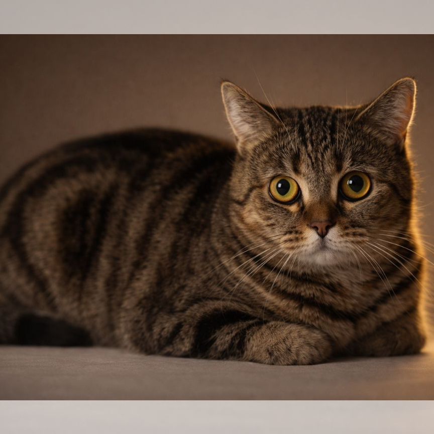 Британская короткошёрстная, взрослая кошка