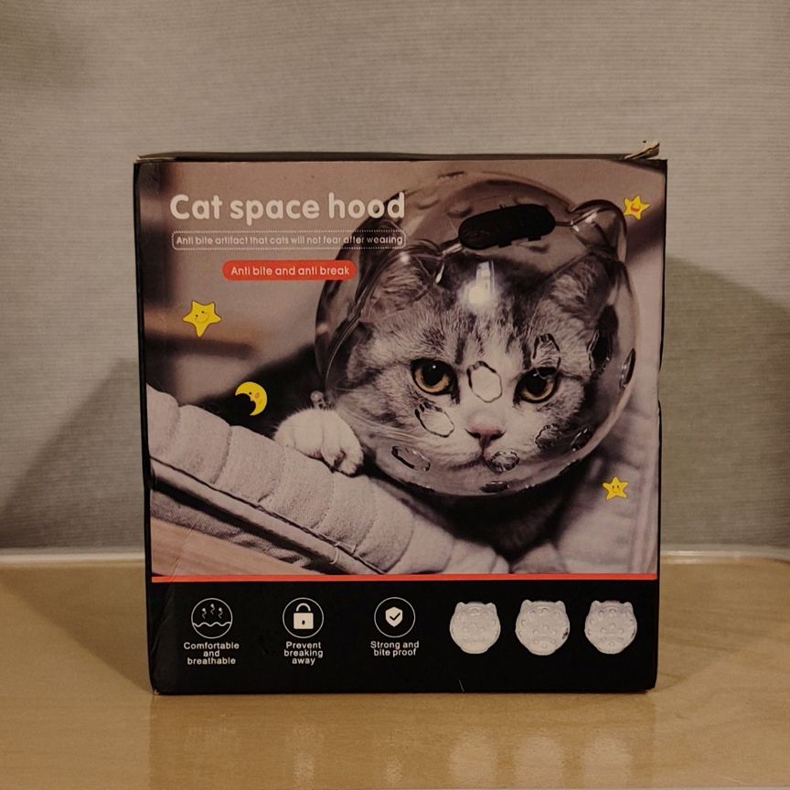 Кошачий шлем Cat space hood