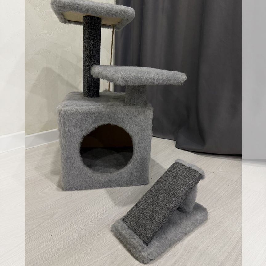 Когтеточка домик для кошки