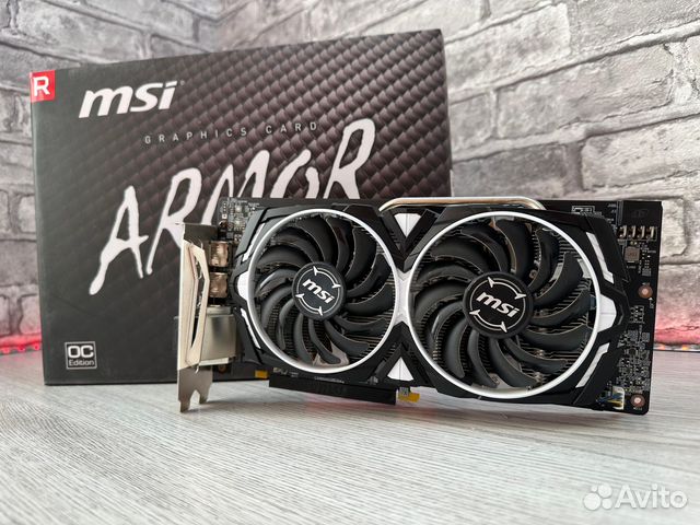 Видеокарта MSI AMD Radeon RX 580 armor 8G OC купить в Краснодаре ...