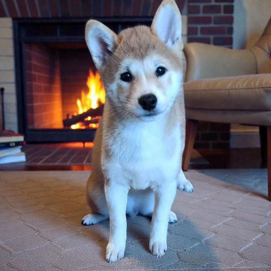 Сиба-ину, щенок