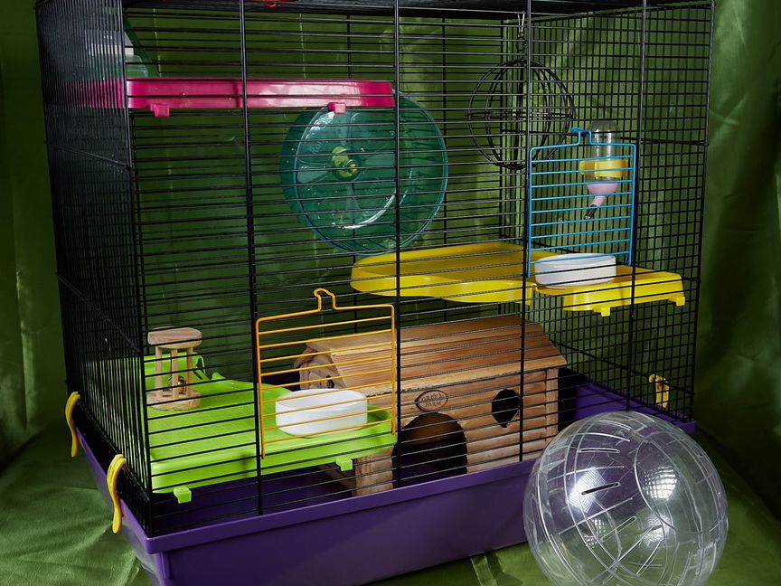Большая клетка для крыс дегу хомяков шиншилленка