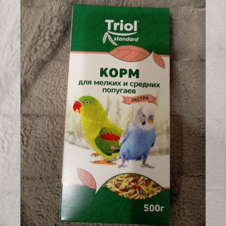 Корм для попугаев