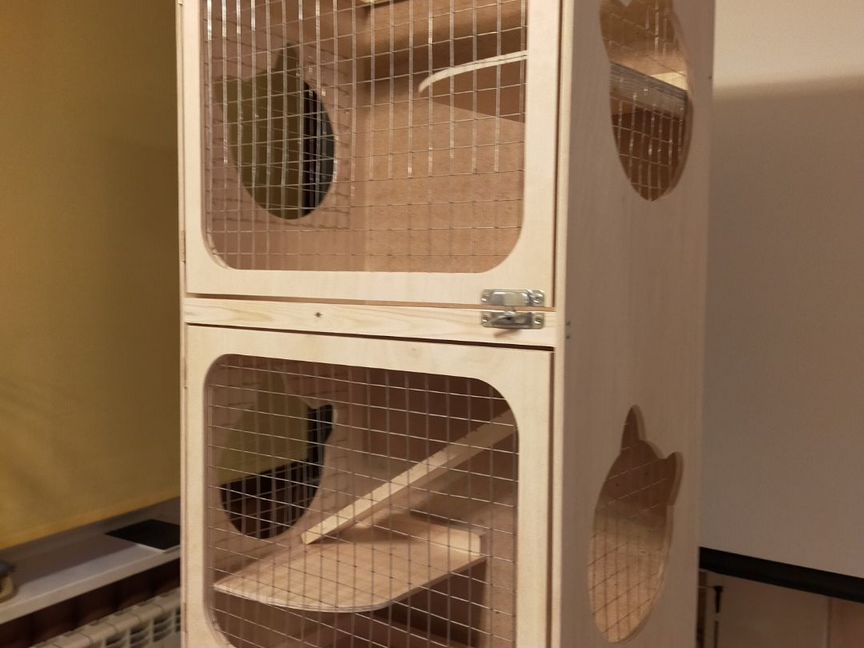 Витрина для шиншилл, дэгу, хомячков и крыс