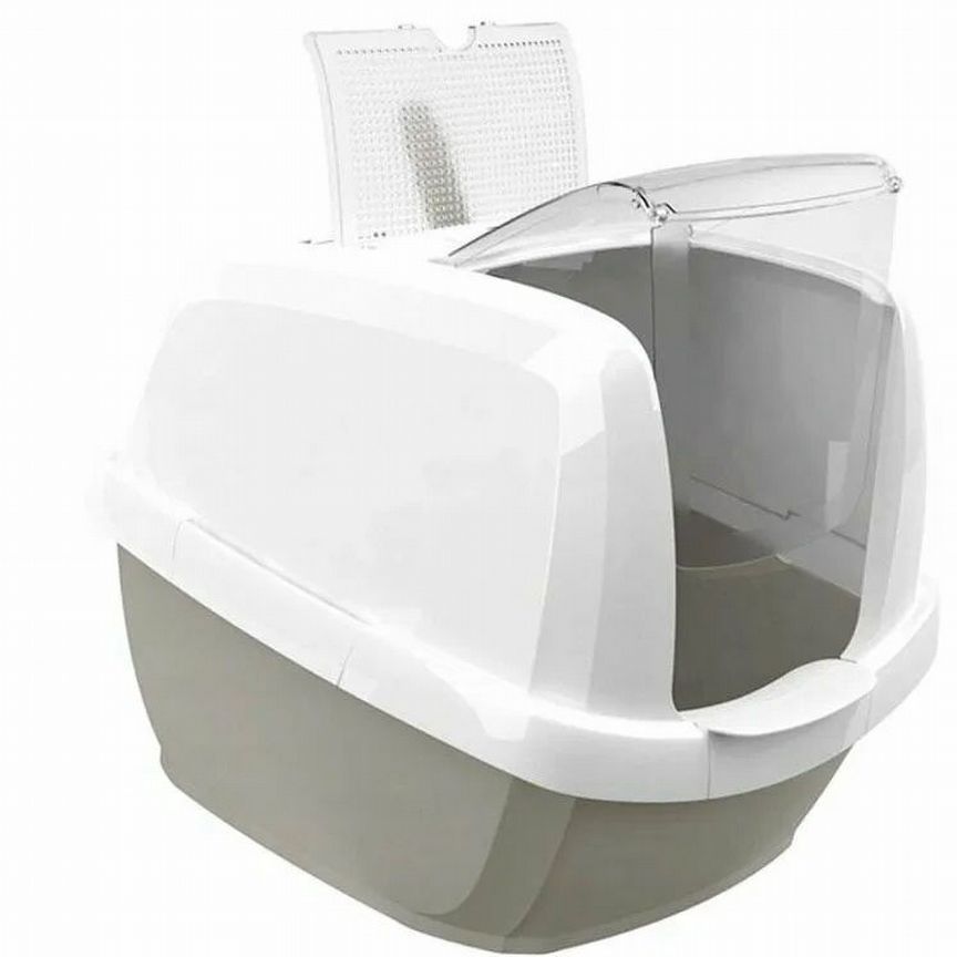 Био-туалет для кошек iMac maddy, белый/бежевый,62х