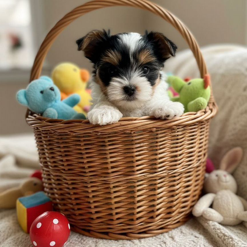 Бивер-йоркширский терьер, щенок