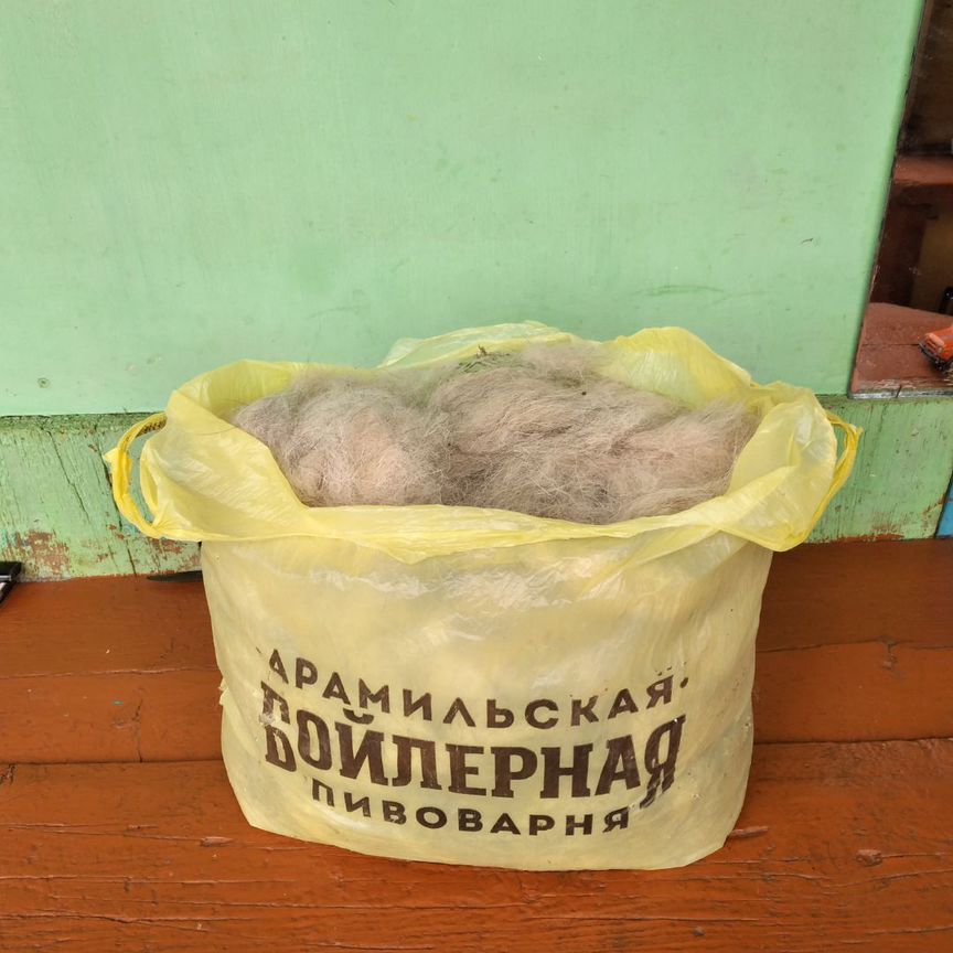Собачья шерсть вычес