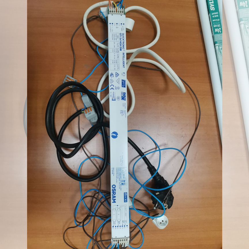 Управляемый умный эпра T5 osram Qti2x14/24 DIM