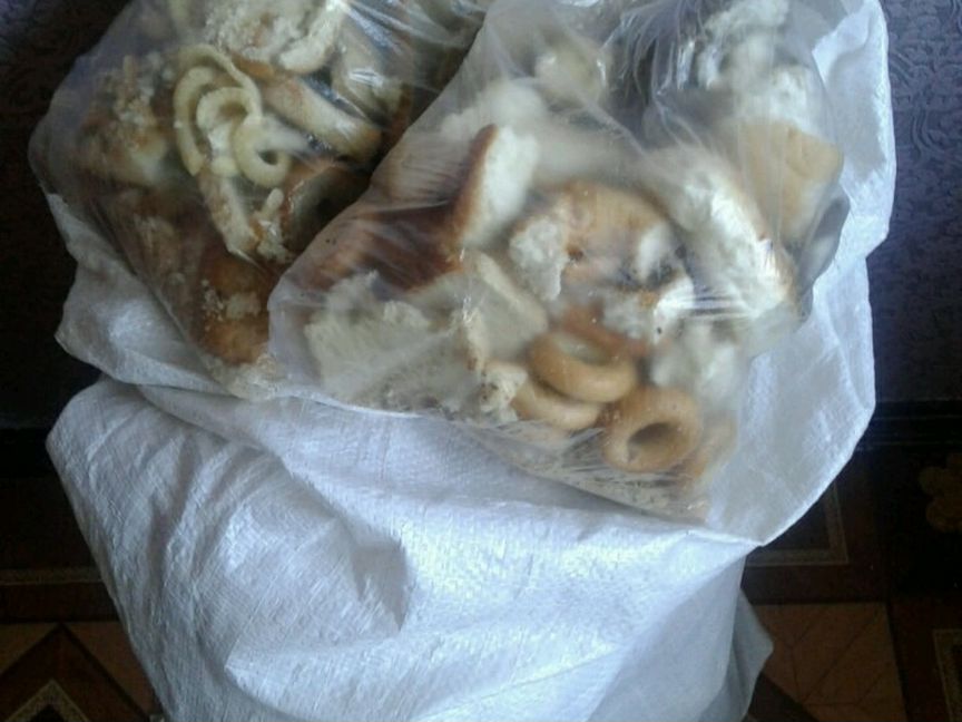 Сухари для животных