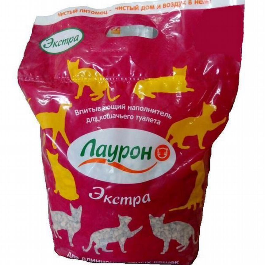 Наполнитель для кошек Экстра крупный впитывающий