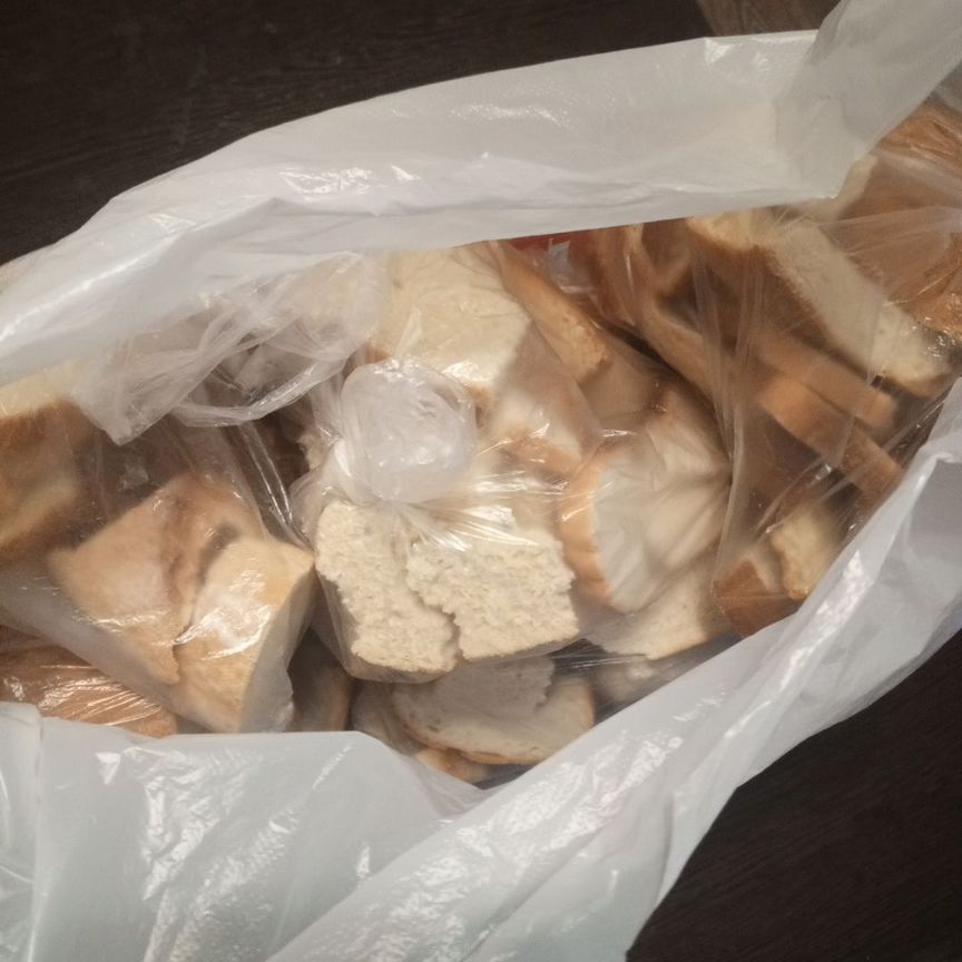 Сухари для корма животных