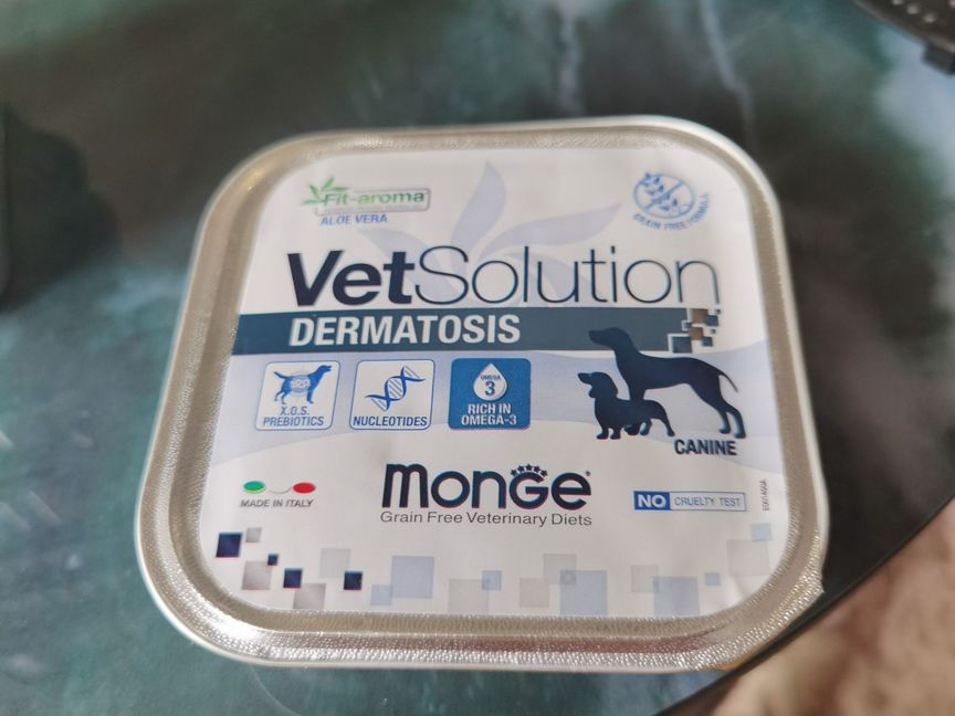 Monge Dermatosis для собак