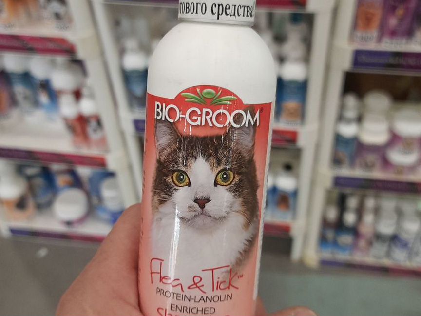 От блох и клещей шампунь Flea & tick Bio-Groom
