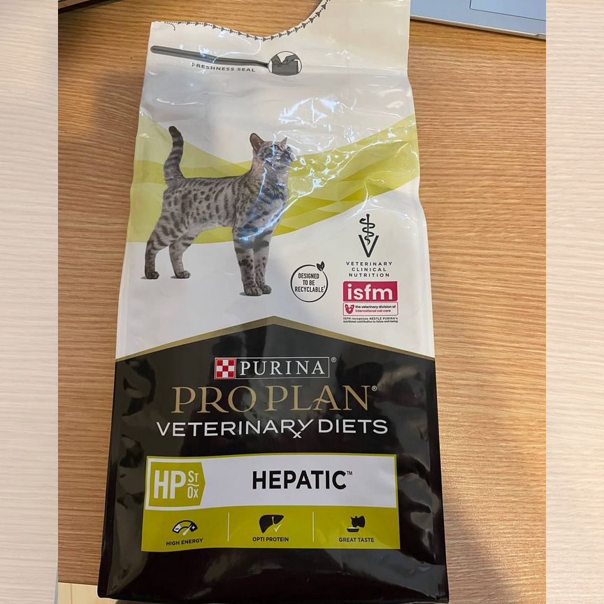 Корм для кошек Pro plan Hepatic 1,5 кг