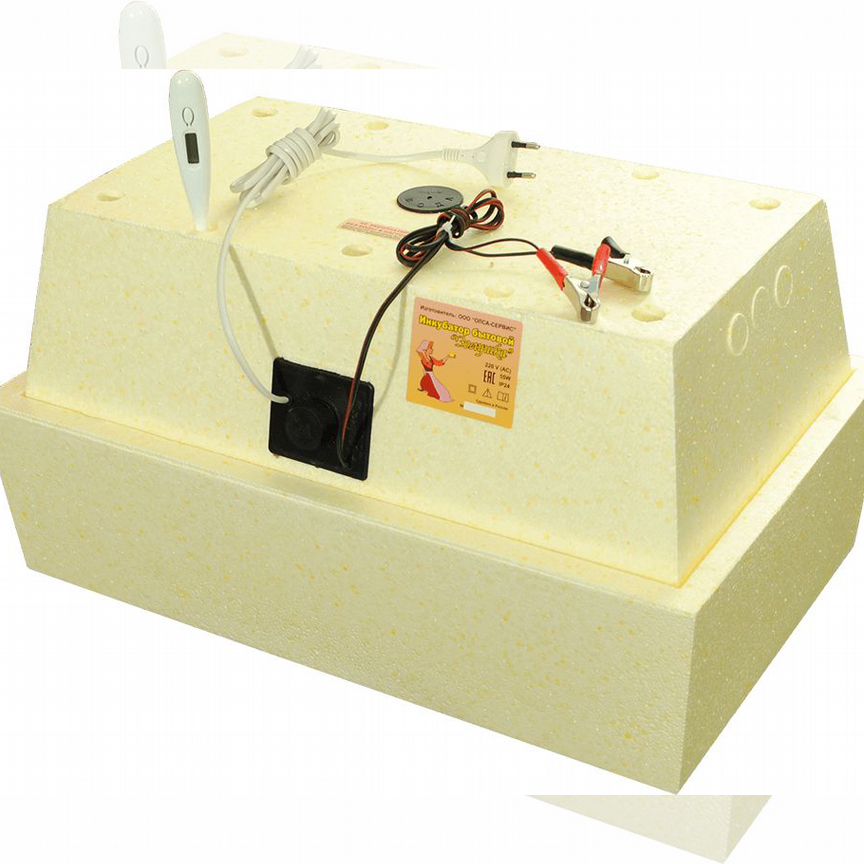 Ручной инкубатор Золушка, 45 яиц, 220/12 Вольт