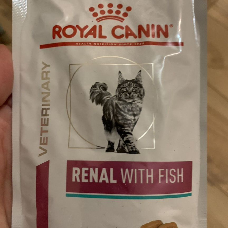 Корм для кошек royal canin renal паучи