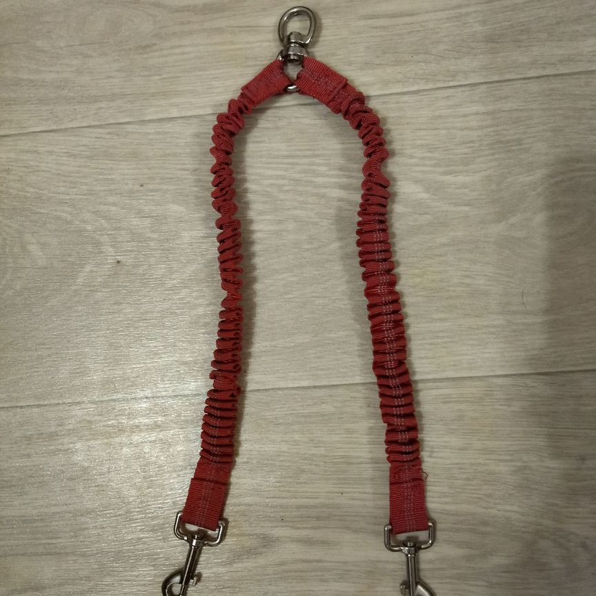 Сворка-поводок для двух собак