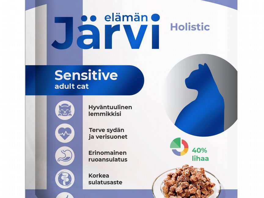 Jarvi пауч для кошек с чувствительным пищеварением