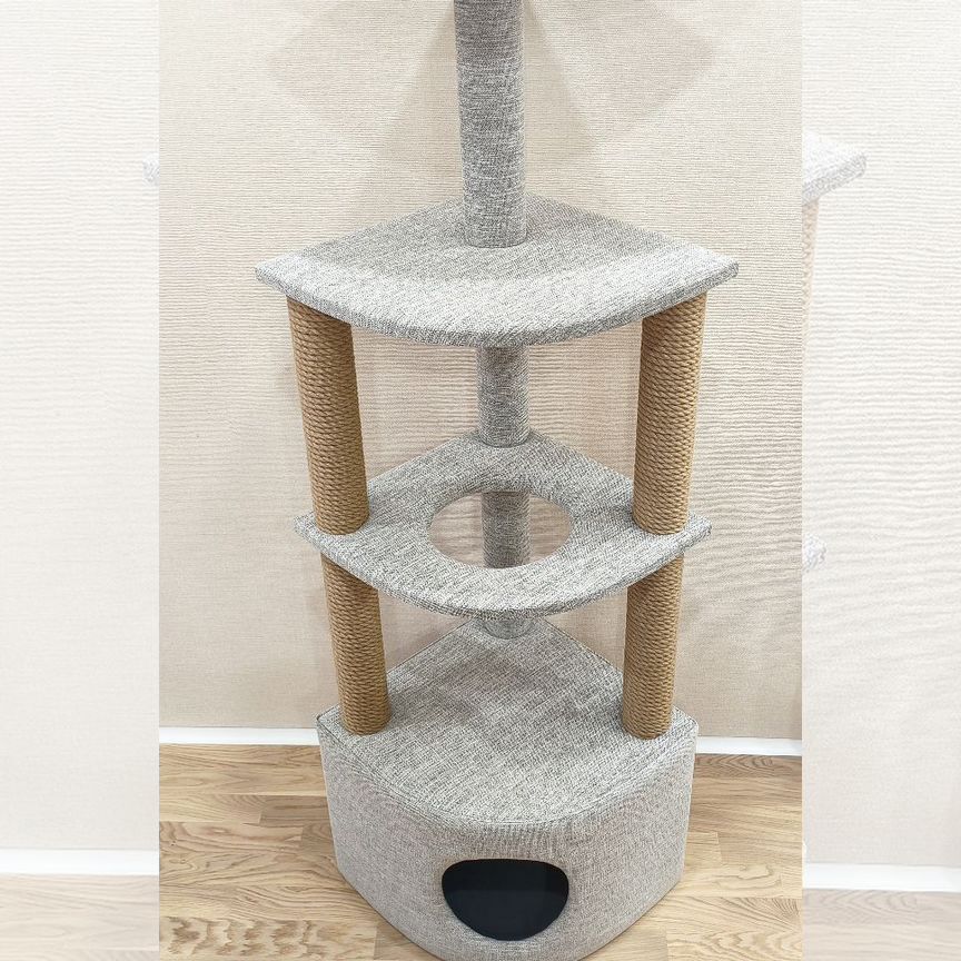 Когтеточка домик для кошки