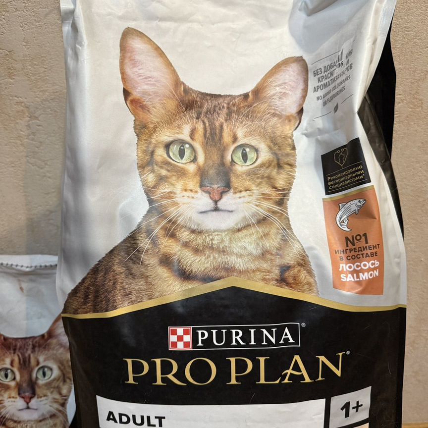 Корм для кошек PROplan adult 10 кг