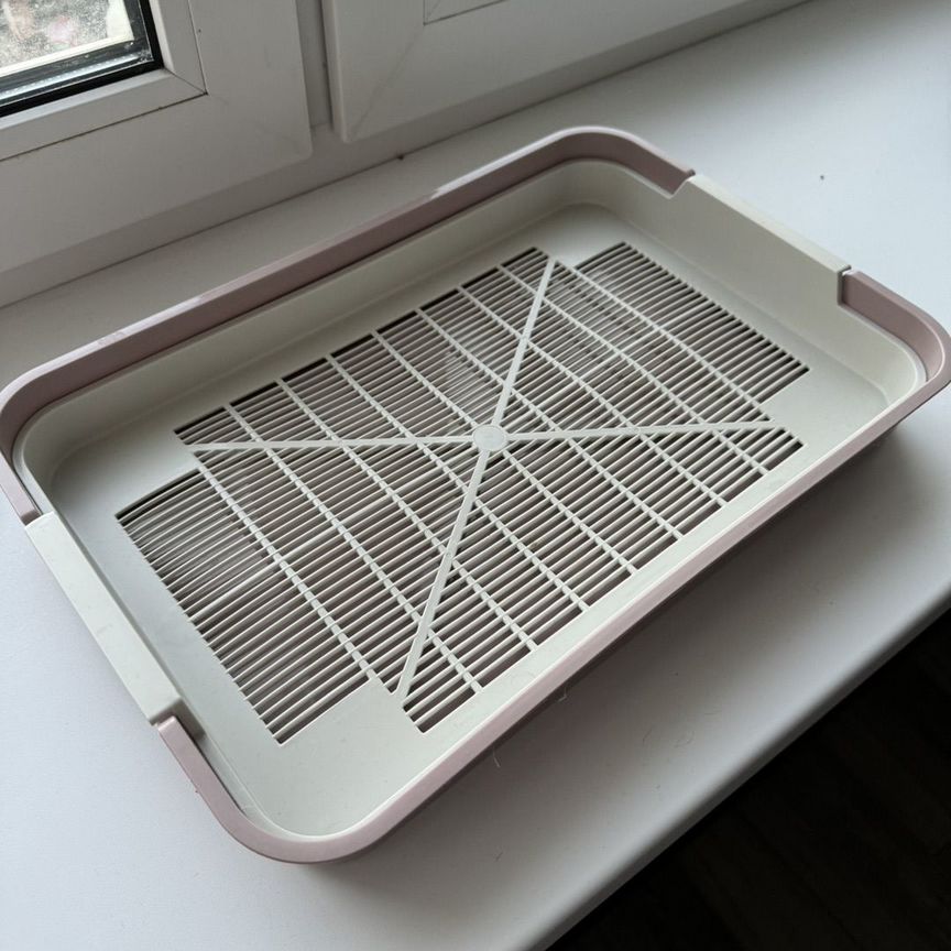 Лоток для кошки с сеткой