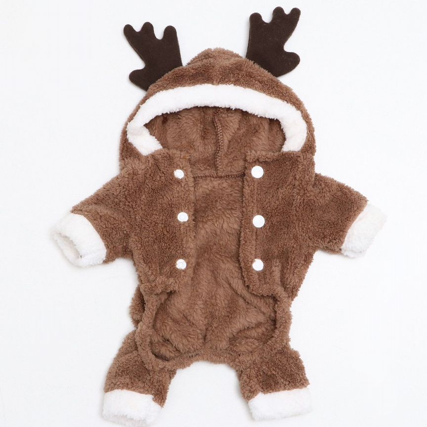 Костюм оленя для собак