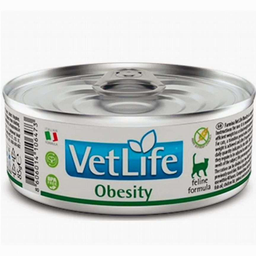 Корм для кошек obesity farmina