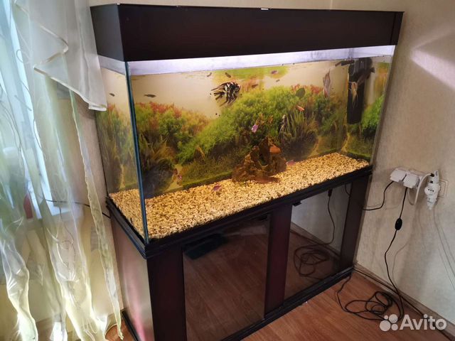 Аквариум с тумбой 280л