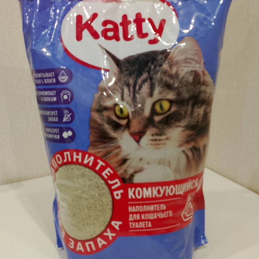 Кошачий наполнитель комкующийся