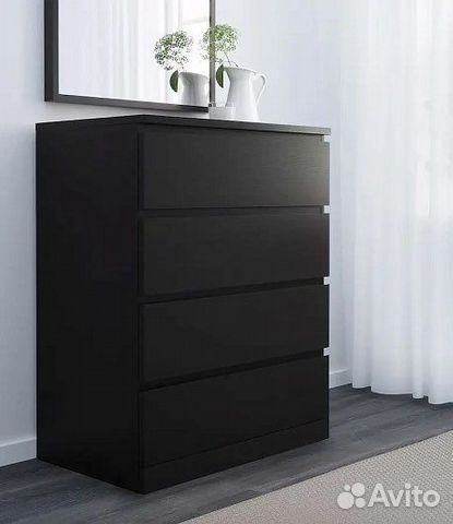 Комод IKEA мальм 4 ящика купить в Санкт-Петербурге | Товары для дома и ...