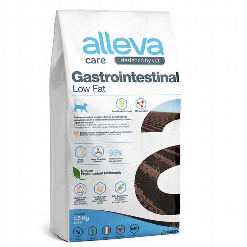 Alleva care gastrointestinal low fat корм