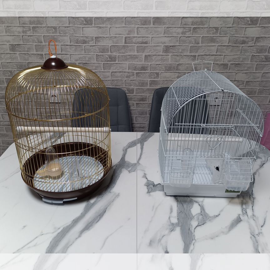 Клетка для попугаев 2 шт