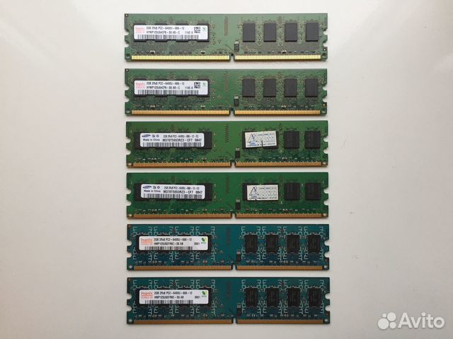 Ddr2 4gb 2gbx2 комплекты купить в Москве Электроника Авито