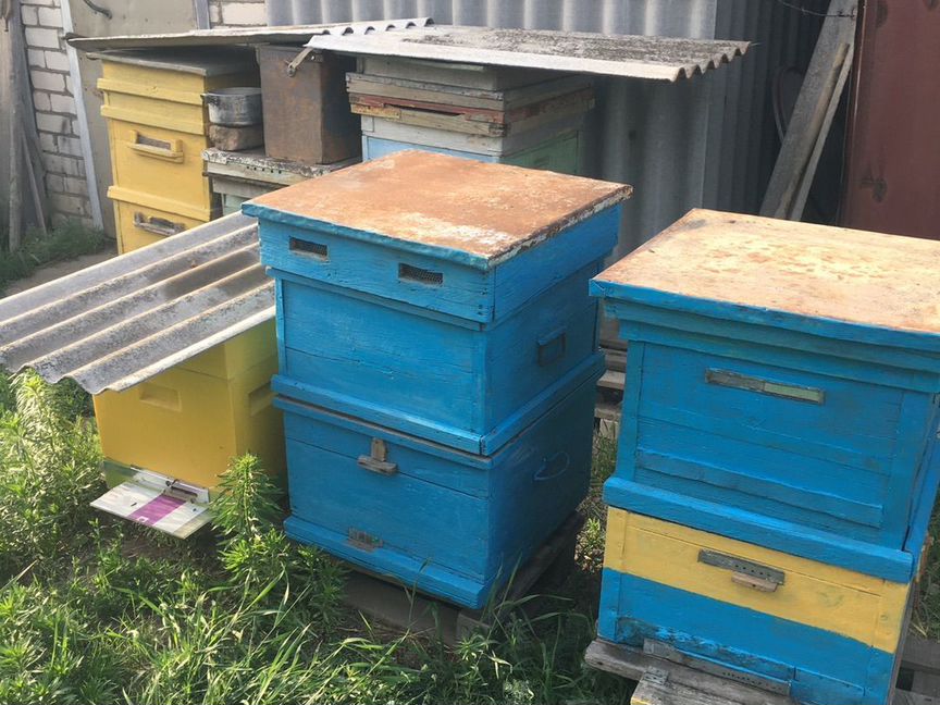 Улей для пчел бу лежаки и 2 корпусные.Дадан