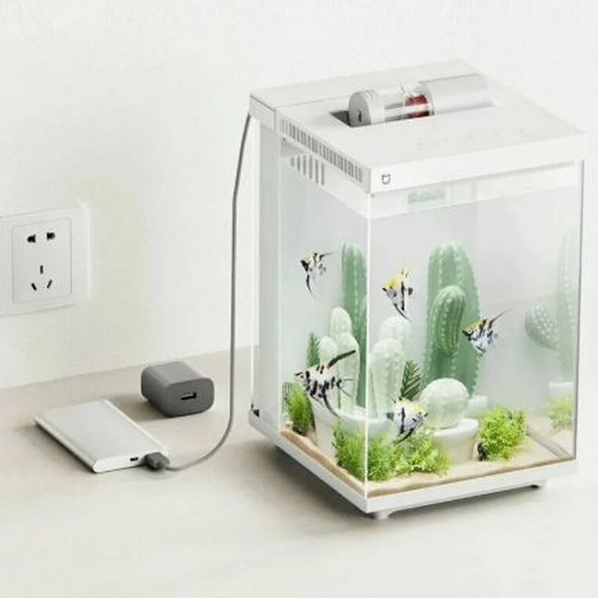 Xiaomi Mijia Умный настольный аквариум 10L Белый