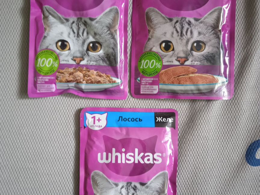 Кошачий корм Вискас