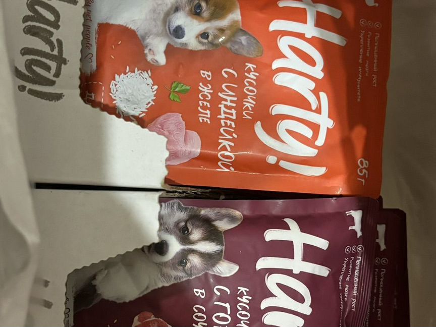 Собачий корм для щенков