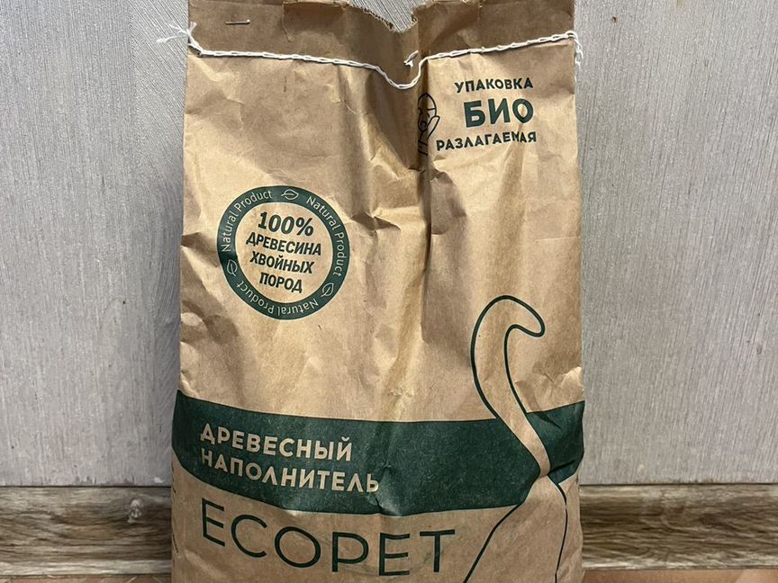Наполнитель и сено Ecopet