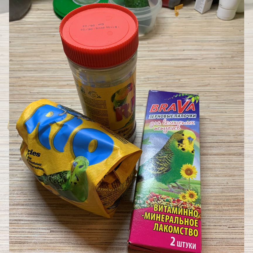 Корм для попугая