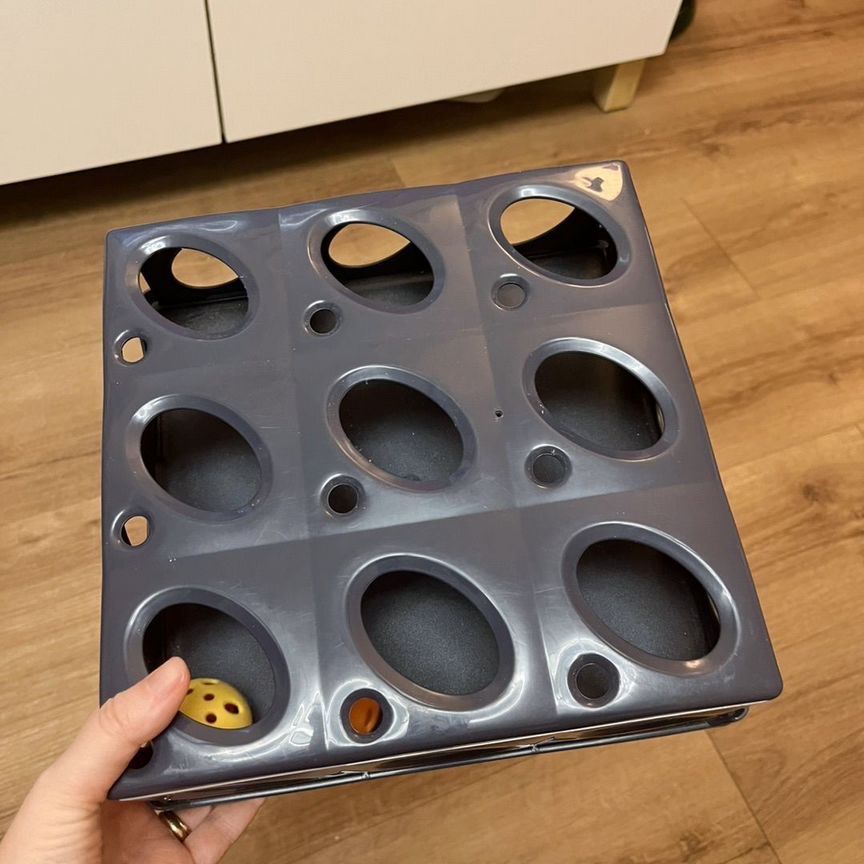 Трек с мячиками, игрушка для кошек