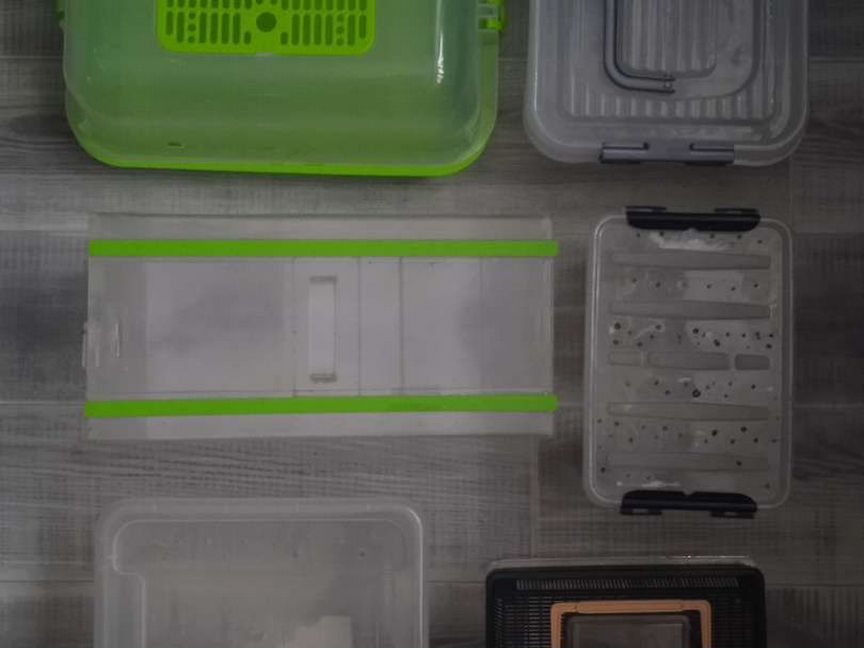 Пластиковые контейнеры для животных